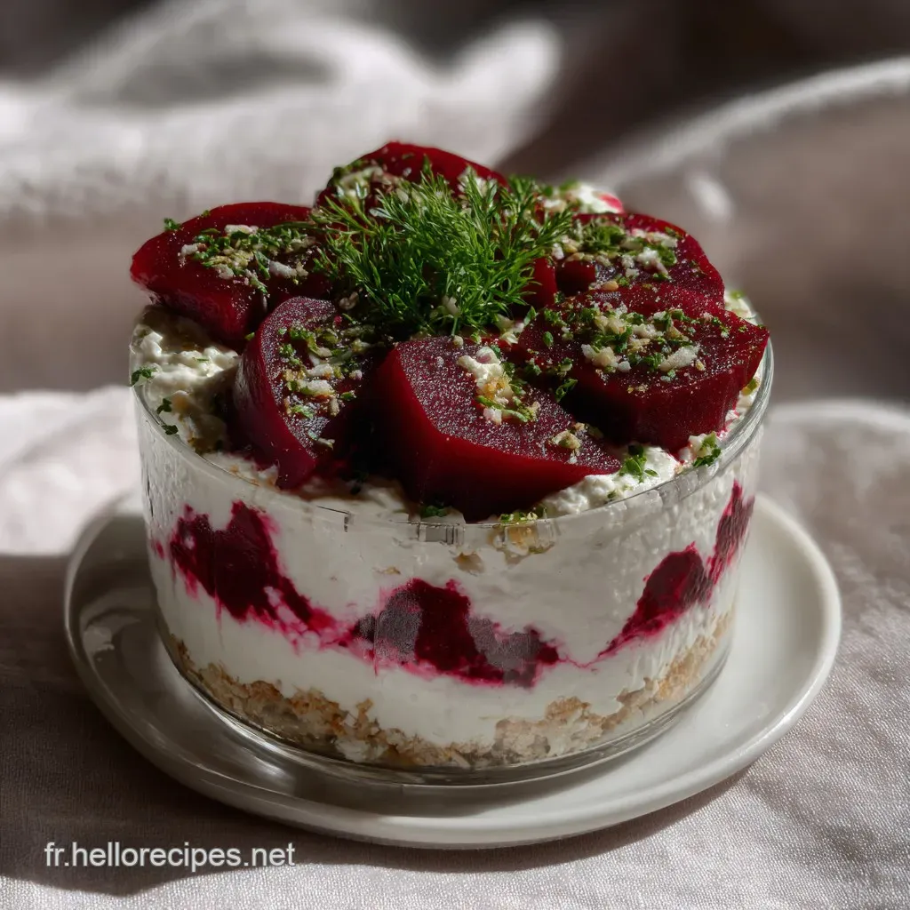Verrine Betterave Fromage Frais: Contraste Soyeux - Hello…