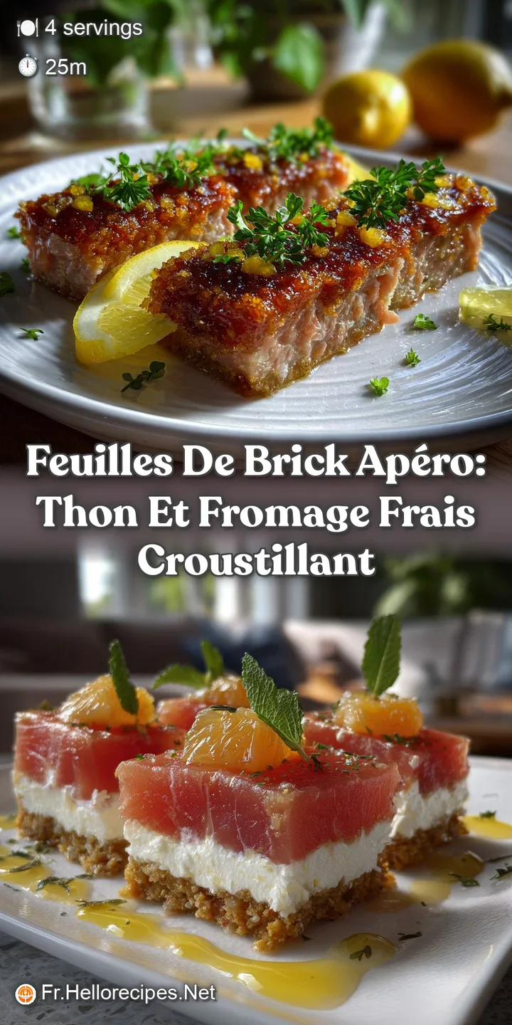 Feuilles De Brick Apéro: Croustillantes Et Crémeuses