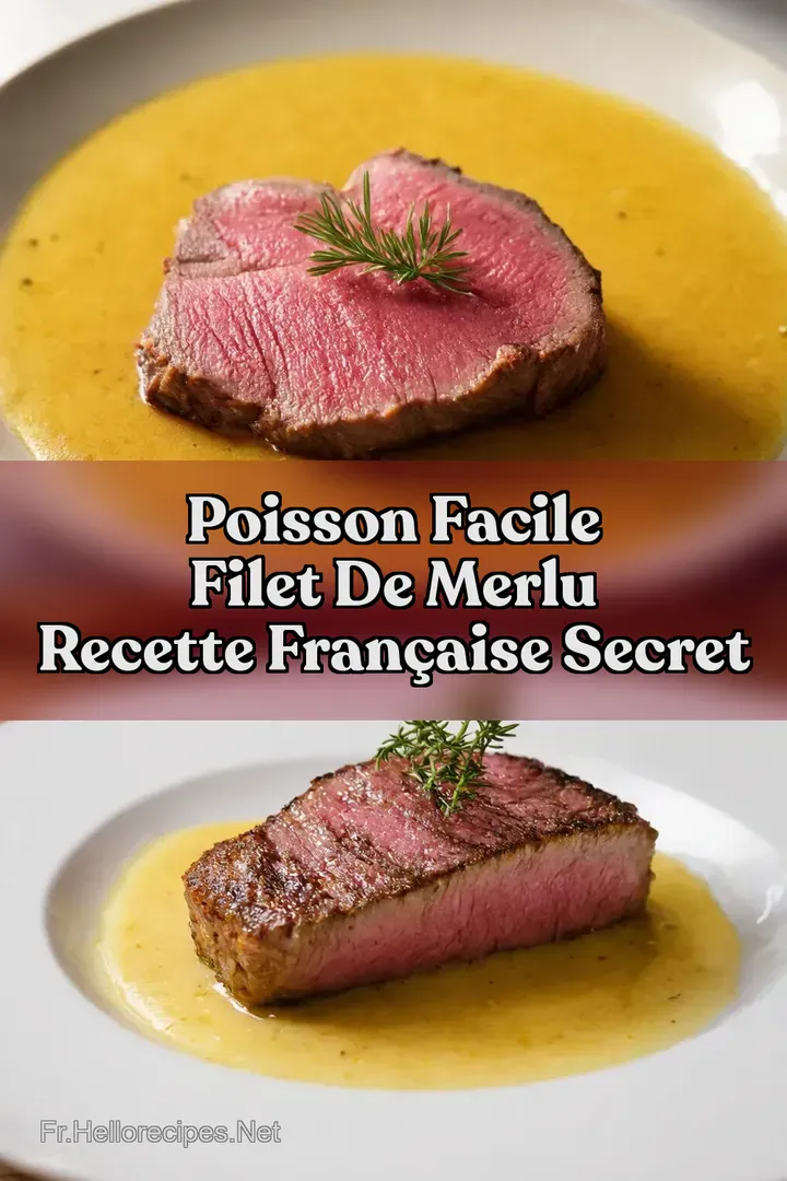Filet de Merlu Recette Facile au Beurre Citronné