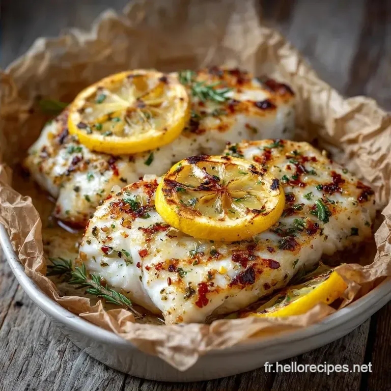 Poisson en Papillote Grillé en 35 Min - Hello Recipes France